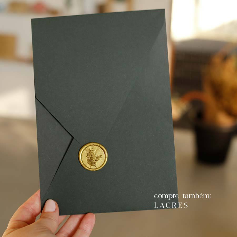 Envelope Tam Médio Luxe Dobrado - 15x21cm - Papel Luxe - Modelo ...