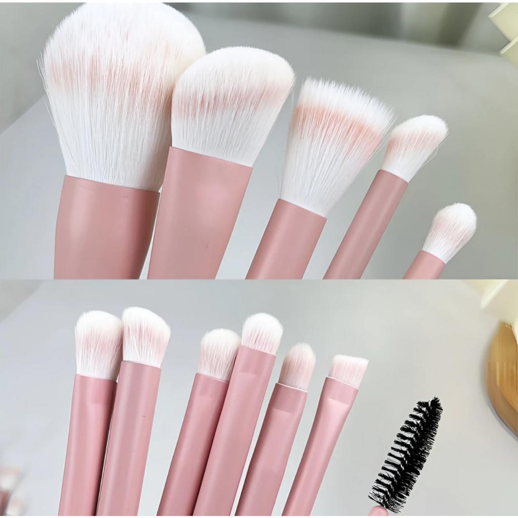 KIT 12 Pincels de maquiagem esfumar contorno profissional -pronto ...