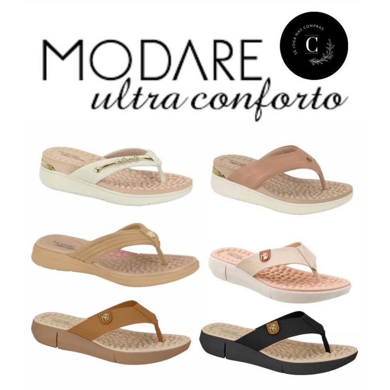 Chinelos MODARE ULTRACONFORTO ORIGINAL | Shopee Brasil
