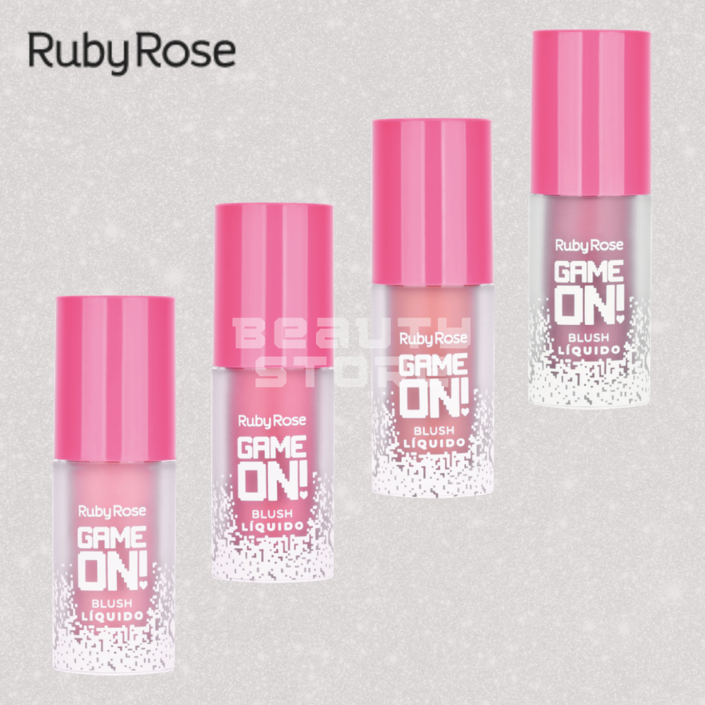 Blush Líquido Cremoso Game On - Ruby Rose | Shopee Brasil