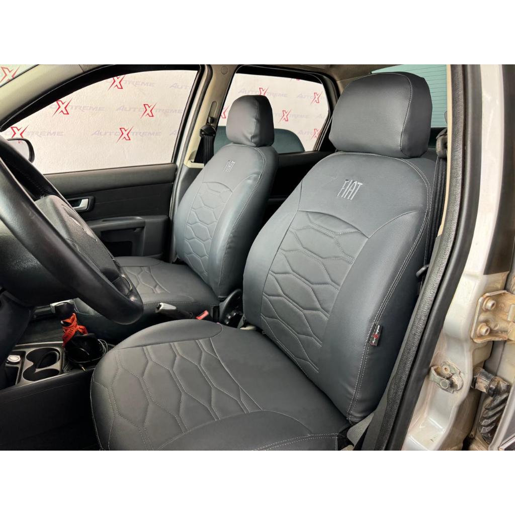 Capa banco de Couro Fiat Uno 2004 2013 - Escorrega o Preço