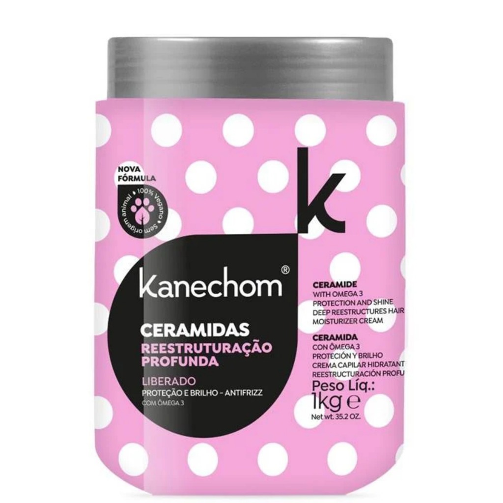 CREME KANECHOM 1000G CERAMIDAS. | Shopee Brasil