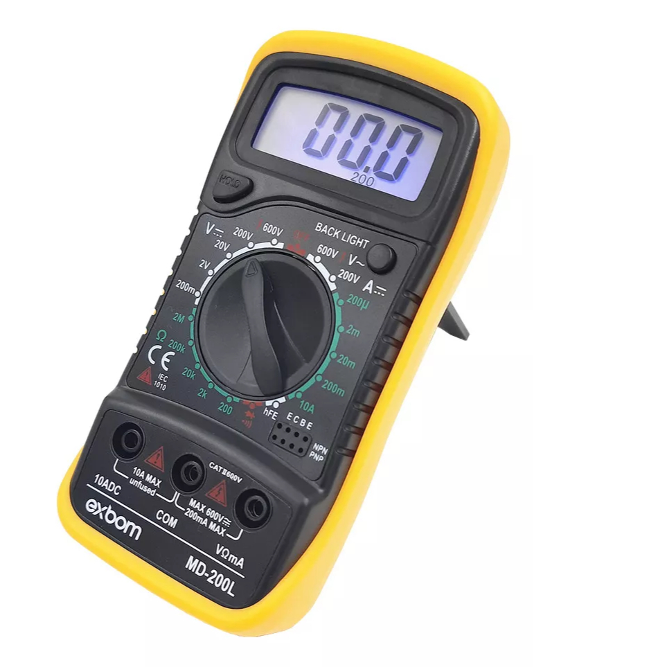 Multímetro Digital Profissional Multiteste | Shopee Brasil
