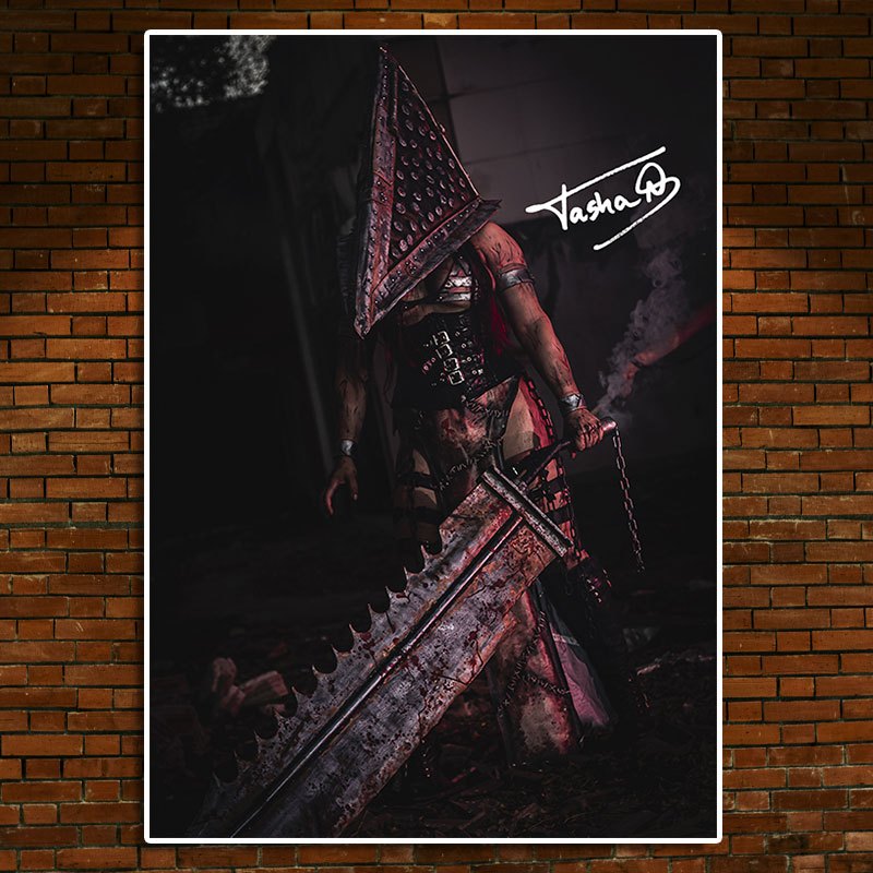 Poster Pyramid head por Natasha Biffe - Silent Hill | Shopee Brasil