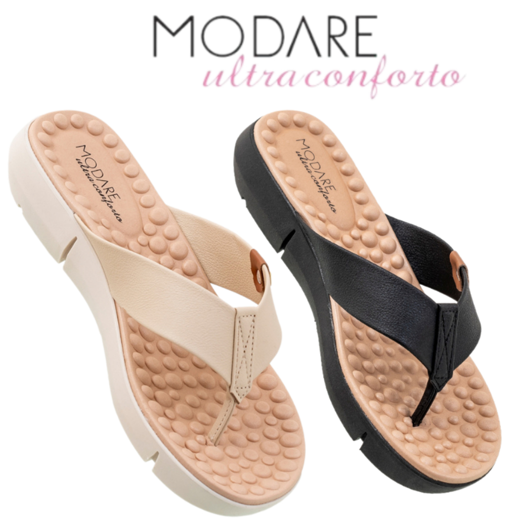 Chinelo ortopédico modare sandália Esporão Macio Palmilha Massageadora ...