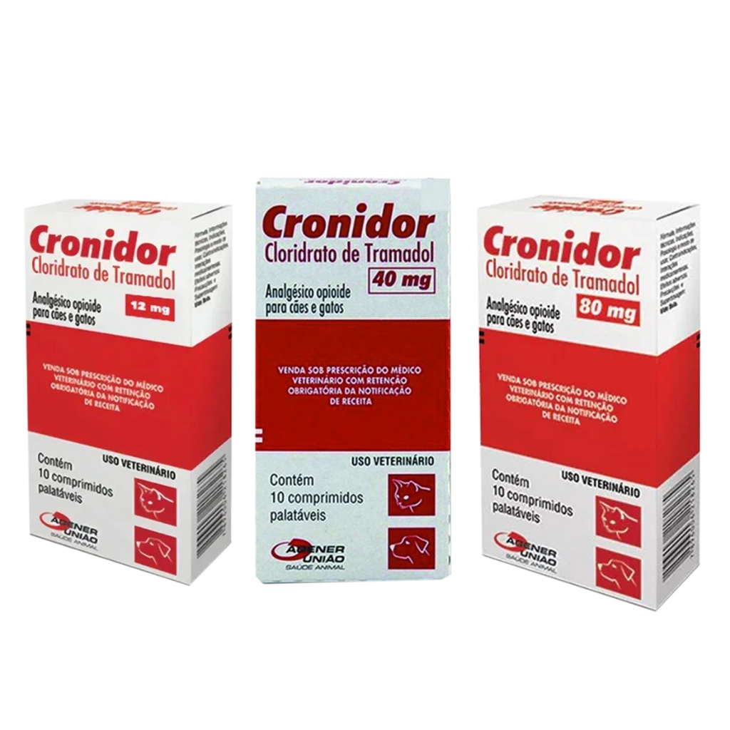 Cronidor - Cloridrato de Tramadol - Com 10 Comprimidos | Shopee Brasil