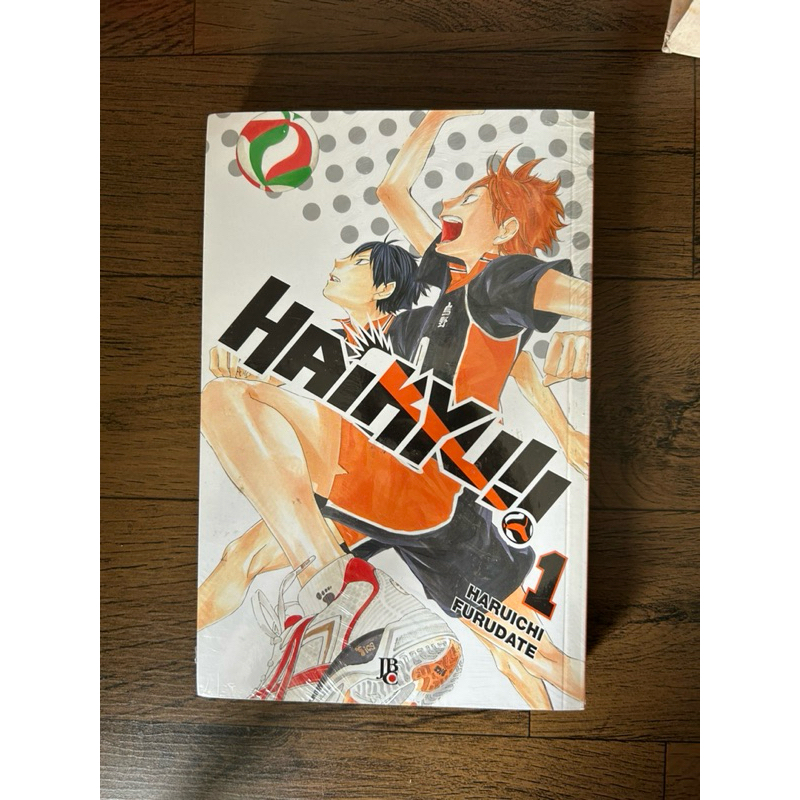 Mangá Haikyuu vol 1 lacrado | Shopee Brasil
