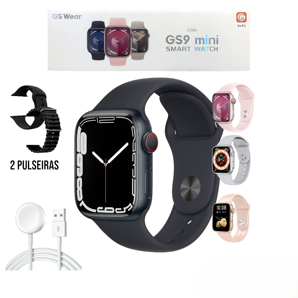 Smartwatch GS9 Mini Series 9 41MM Relógio Inteligente | Shopee Brasil
