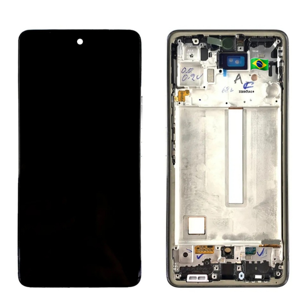 Display A53 5g Original Nacional Tela Frontal Touch A536 Com Aro ...