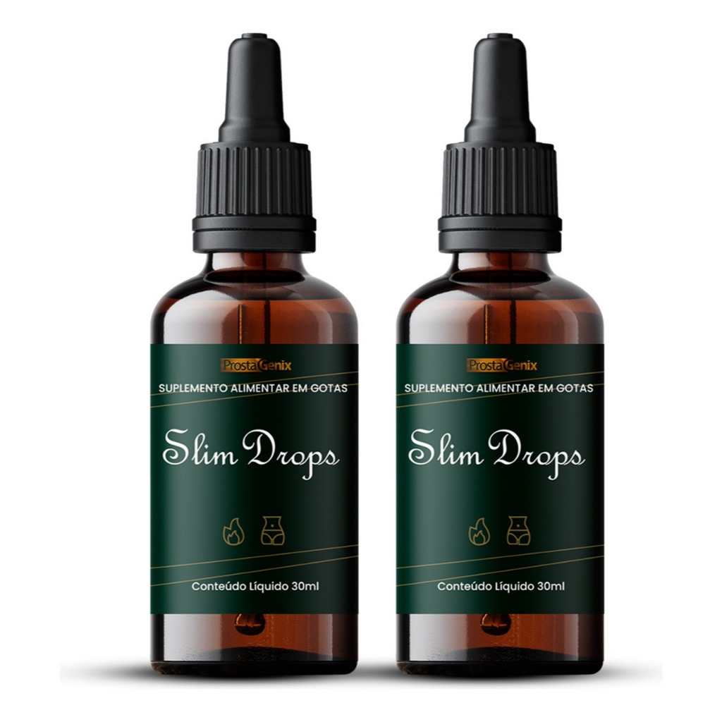 2x Slim Drops Original 30ml - Fórmula Avançada | Shopee Brasil