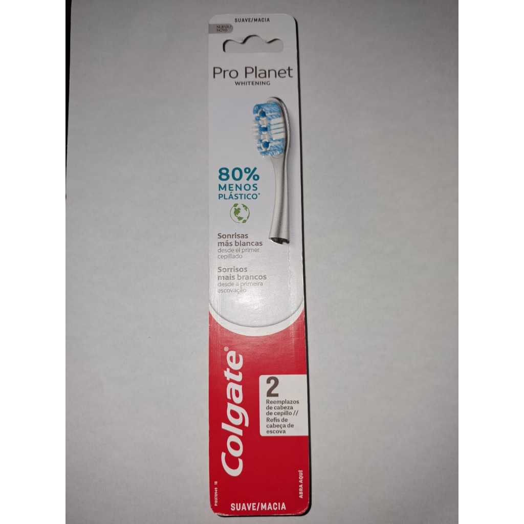Refil para Escova de Dente Colgate Pro Planet com 2 unidades. | Shopee ...