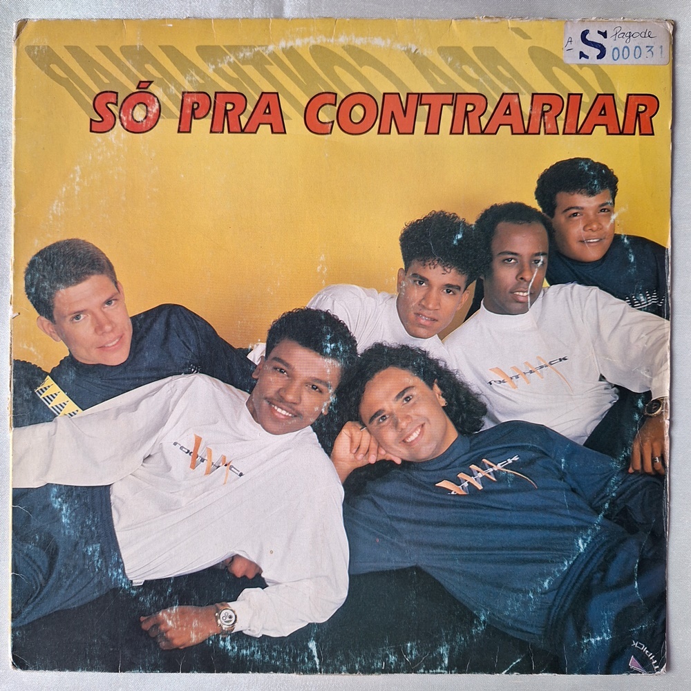 DISCO DE VINIL LP - SÓ PRA CONTRARIAR – SÓ PRA CONTRARIAR (1993 ...