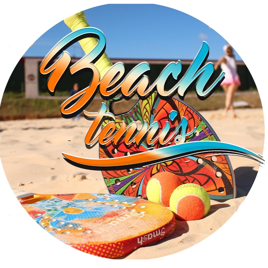 Painel Redondo Sublimado Festa Tema: Beach Tennis | Shopee Brasil