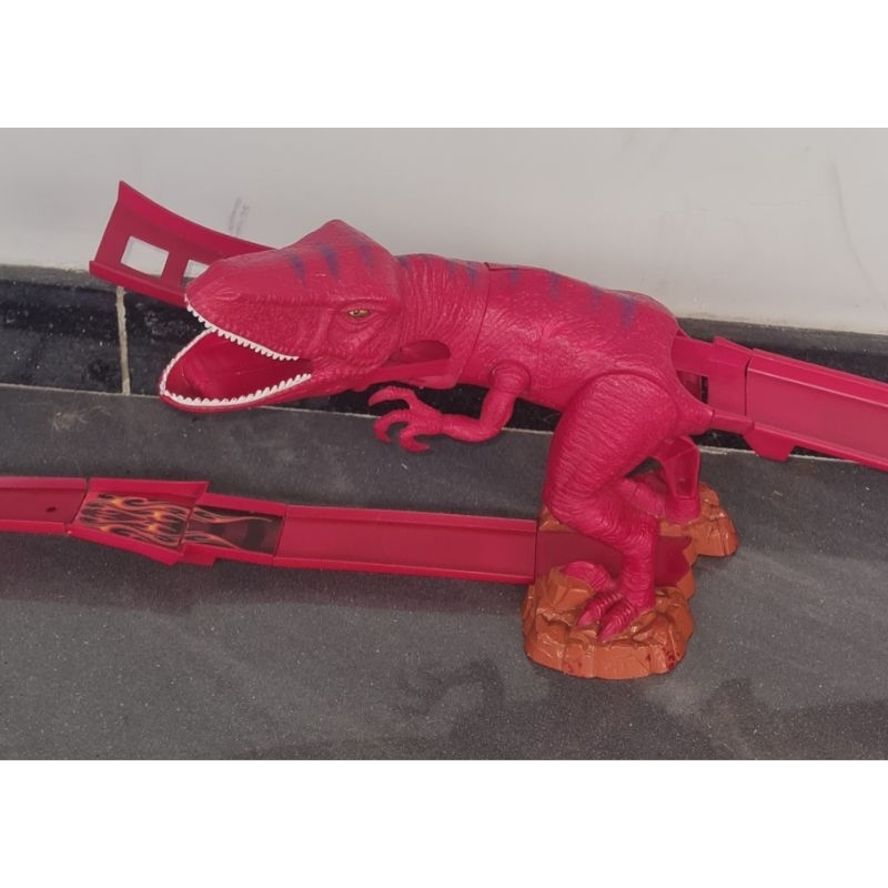 Pista Hot Wheels T-rex Raptor Rampage antiga | Shopee Brasil