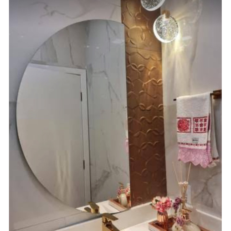 ESPELHO MEIA LUA 45x65 | Shopee Brasil