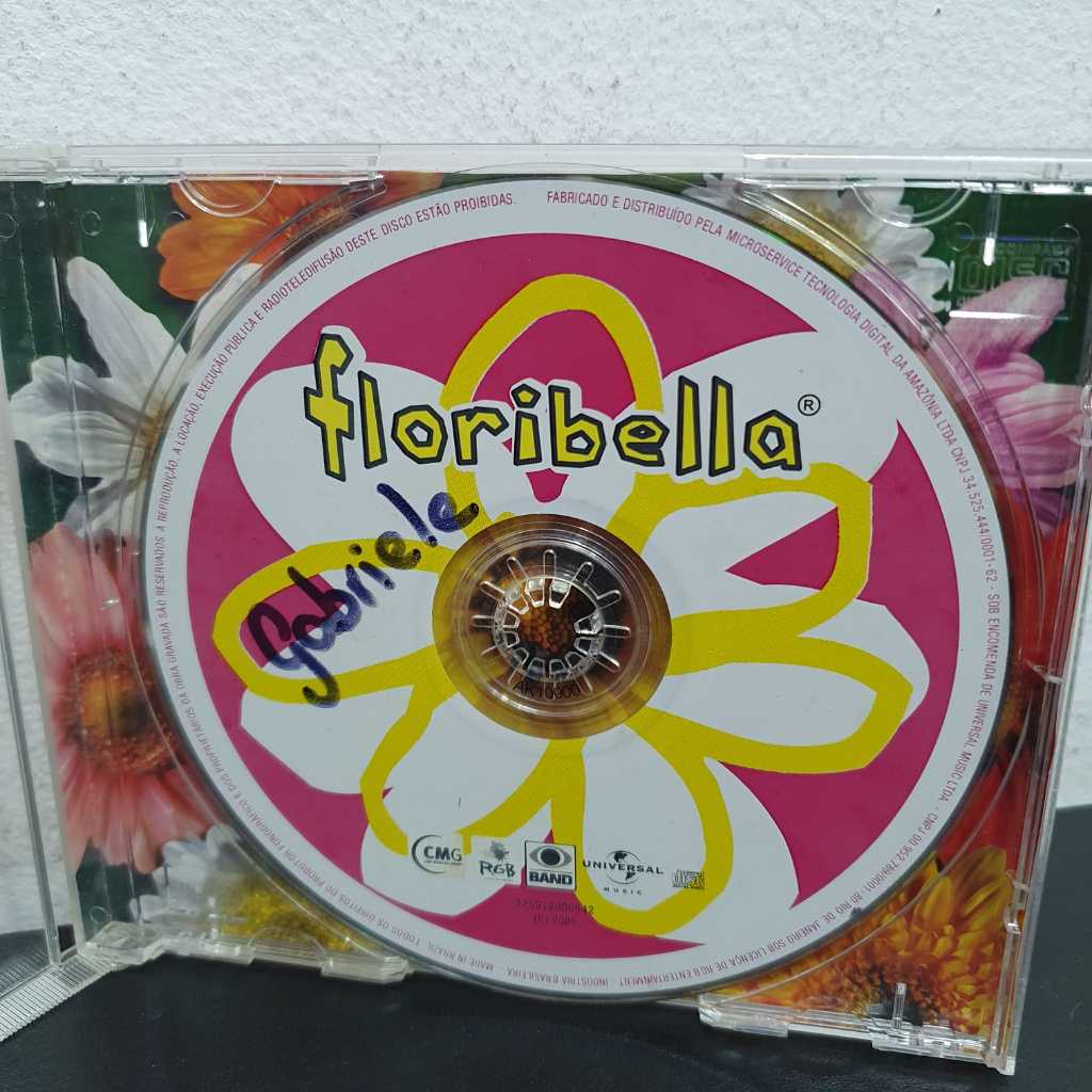 CD Novela Floribella - 2005 - SEM ENCARTE FRONTAL | Shopee Brasil