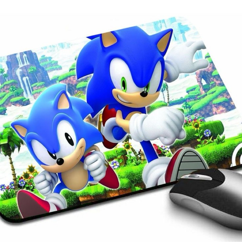 Mouse Pad-Sonic retangular 15/21cm | Shopee Brasil