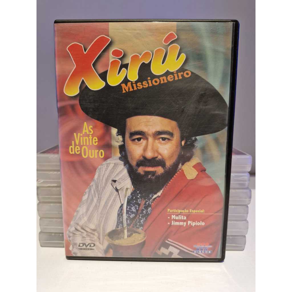 XIRU MISSIONEIRO - AS VINTE DE OURO - DVD - Original | Shopee Brasil