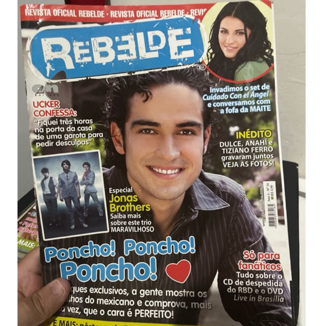 Revista oficial rebelde número 34 Rbd | Shopee Brasil