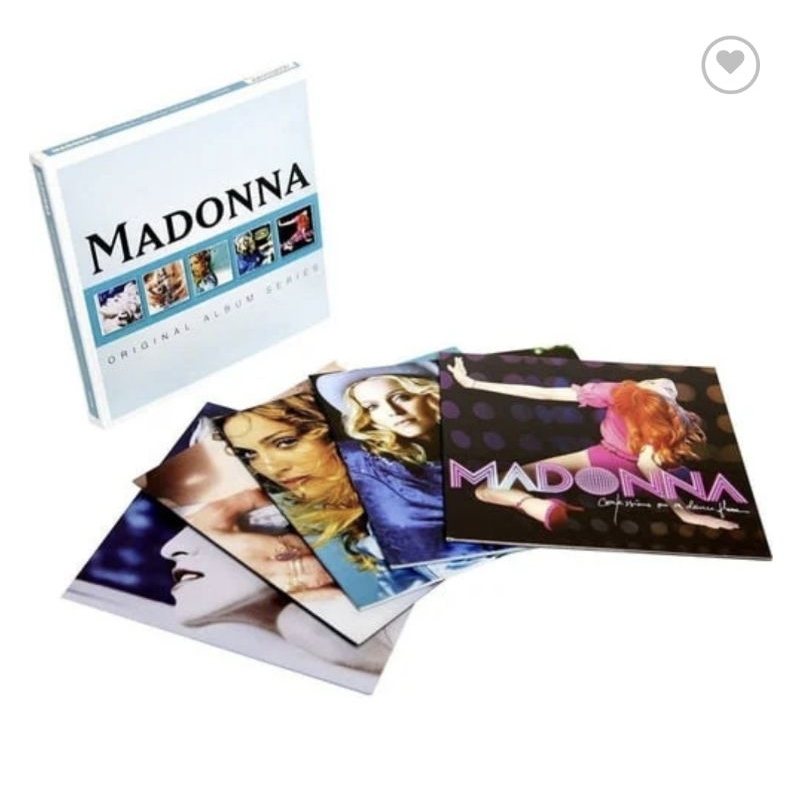 Madonna - Original Album Series Box 5 – Coleção Completa de 5 Álbuns ...