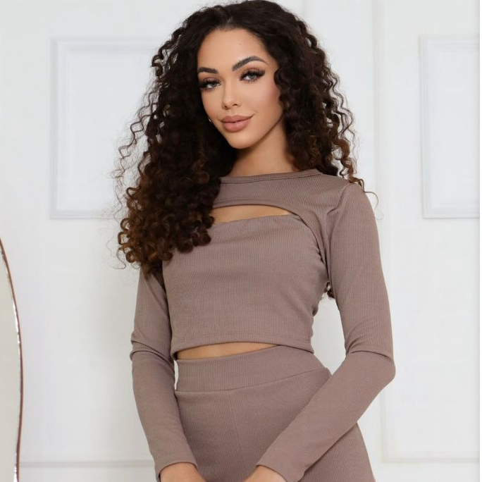 Conjunto Wed Canelada | Shopee Brasil