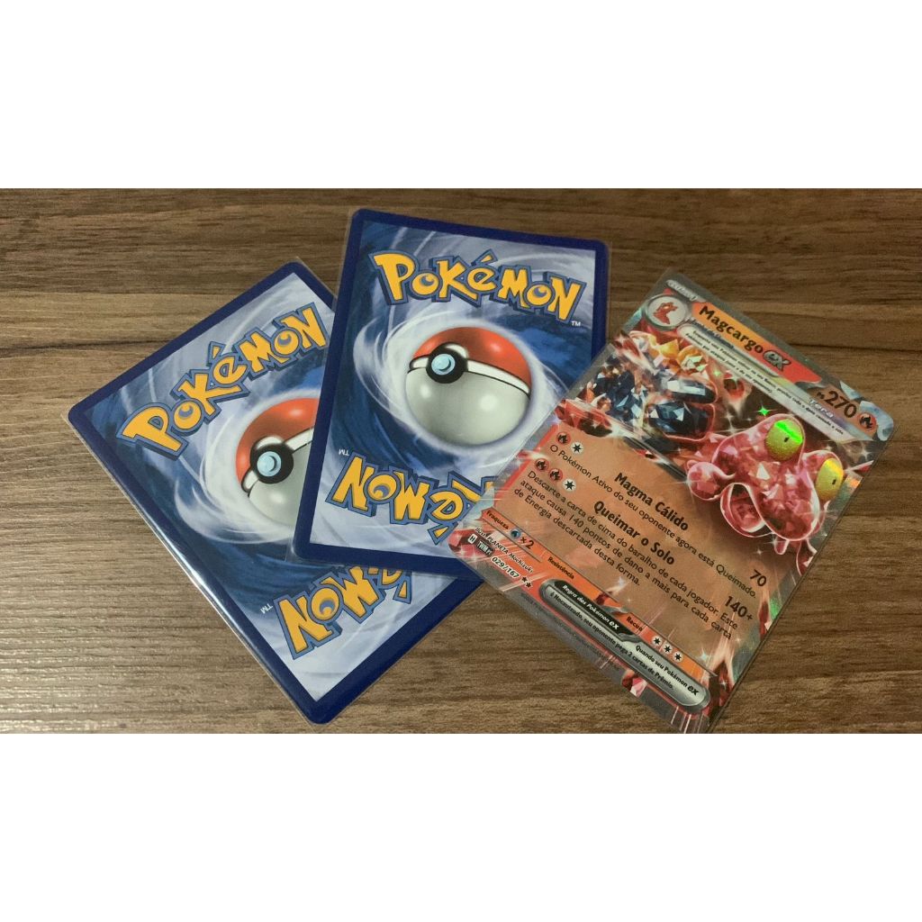 Lote de 3 Cartas ULTRA RARAS Pokémon Copag Original - Desconto no Preço