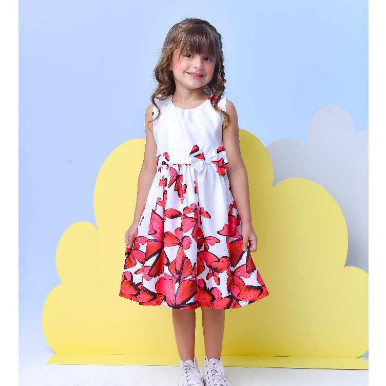 Vestido De Festa Infantil Menina Cedinha ALTA QUALIDADE | Shopee Brasil