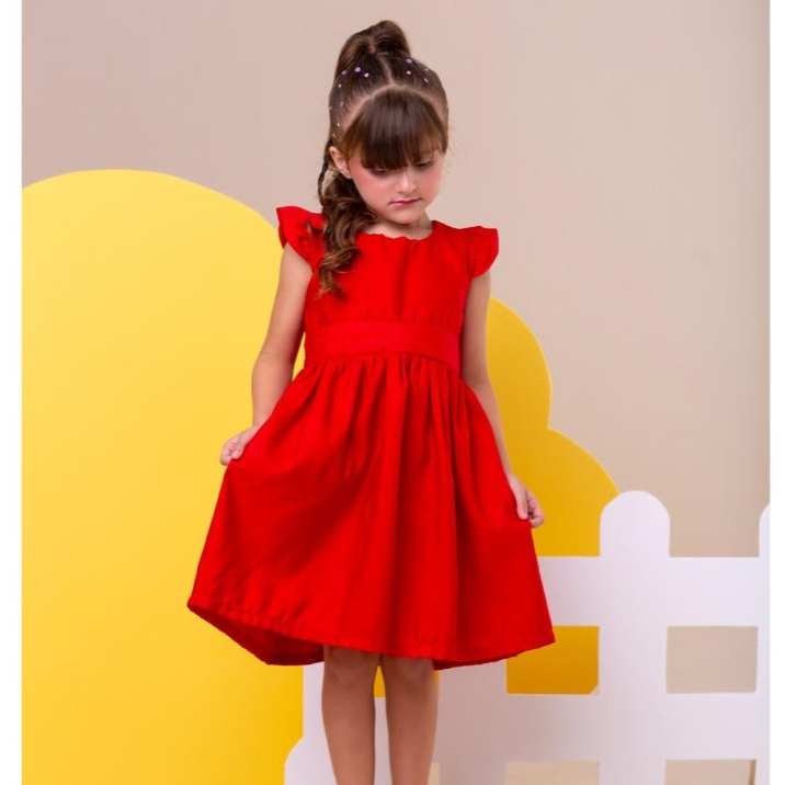 Vestido De Festa Infantil Menina Cedinha ALTA QUALIDADE | Shopee Brasil