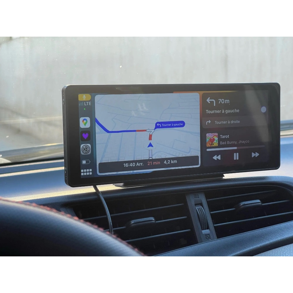 Tela Multimídia Portátil 10.26 Polegadas Espelhamento sem fios Android Auto Carplay | Shopee Brasil