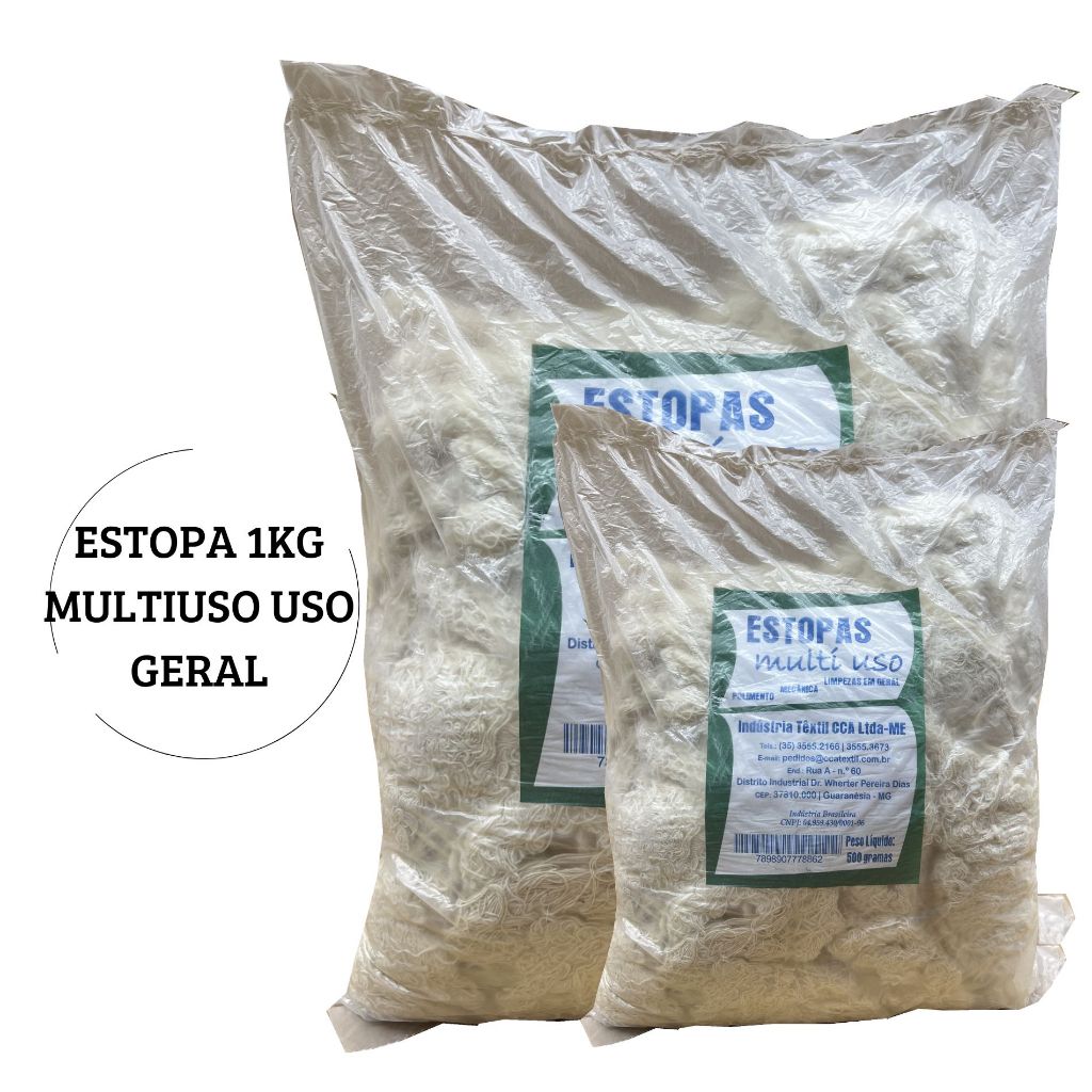 Estopa Multiuso 1 KG Eficiência Garantida para Todas as Tarefas ...