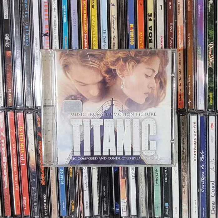 CD MUSIC FROM THE MOTION PICTURE TITANIC | Shopee Brasil