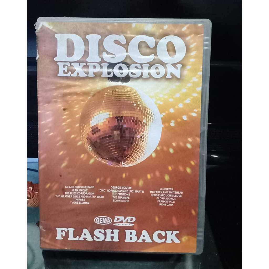 DVD disco explosion 6034 | Shopee Brasil