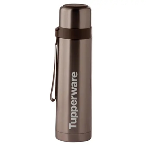Tupperware Garrafa Térmica Inox Chocolate Duo Tup 500ml | Shopee Brasil