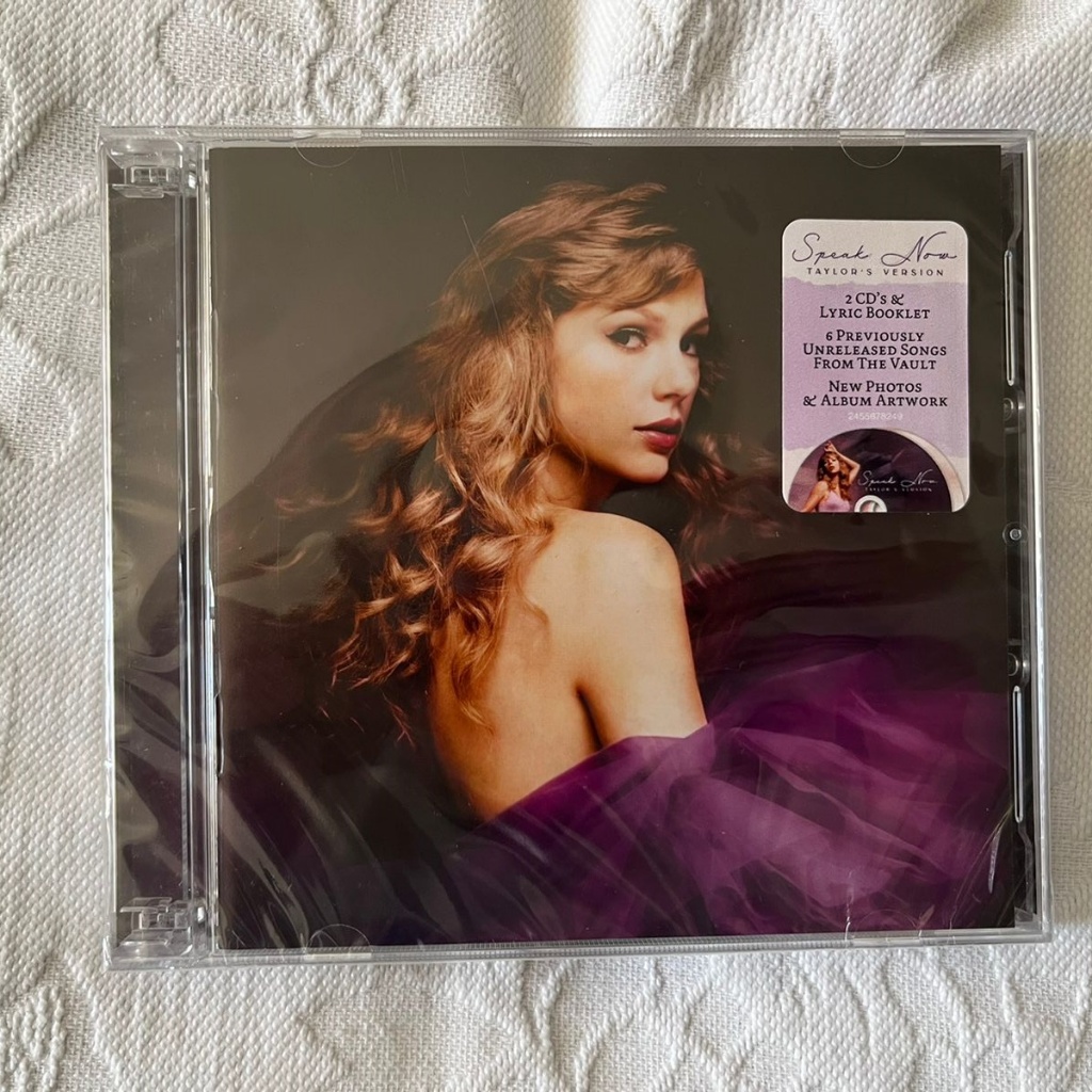 CD importado Speak Now (Taylor's Version) - Taylor Swift | Shopee Brasil