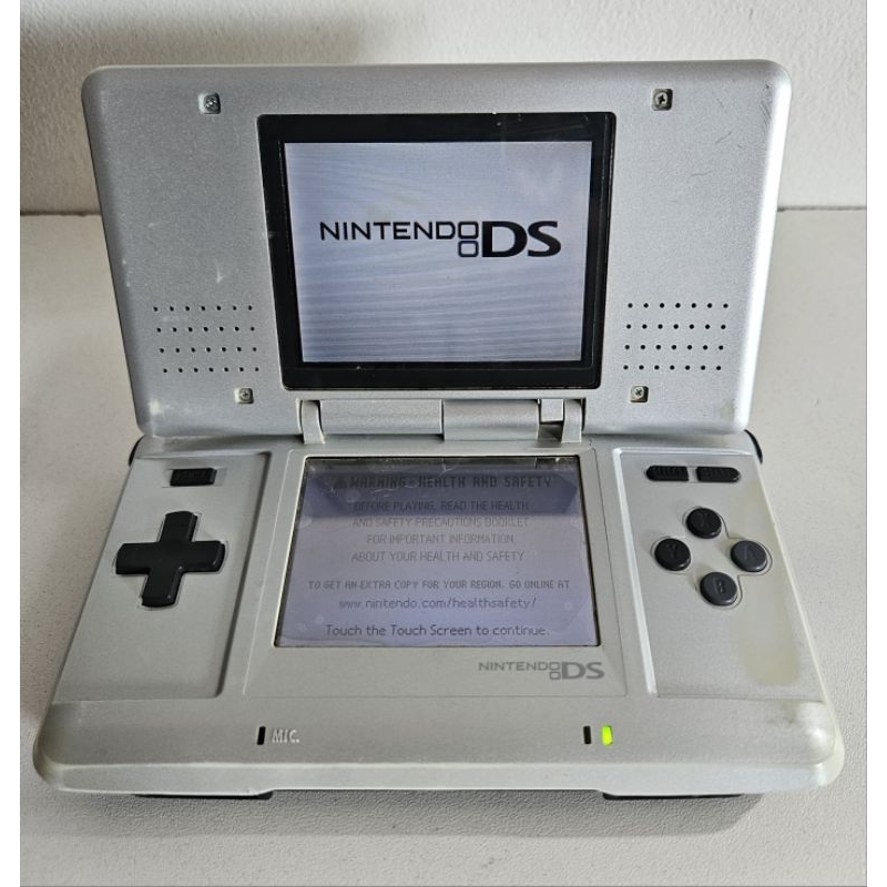 Console Nintendo DS Fat Cinza NDS portátil Nintendo Console pronta ...