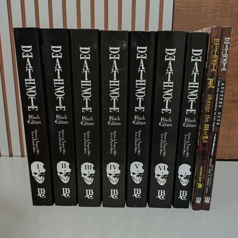 Death Note Completo + Databook e Novels | Shopee Brasil