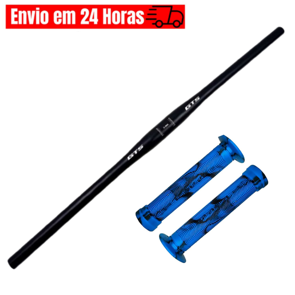 Guidão Guidon De Bicicleta Reto GTS em Alumínio 720mm x 31.8mm Bike ...