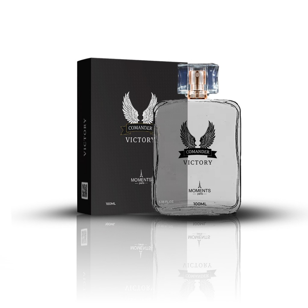 Comander Victory - Perfume MASCULINO de 100ml Moments Paris | Shopee Brasil