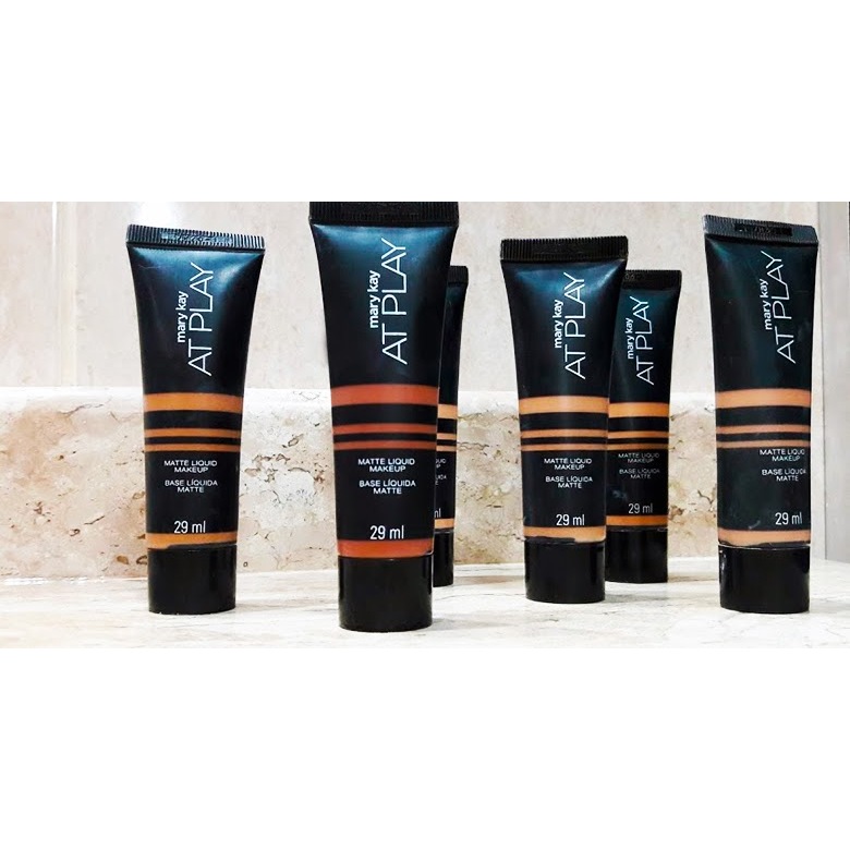 BASE LIQUIDA MATTE AT PLAY - NOVO - ORIGINAL | Shopee Brasil