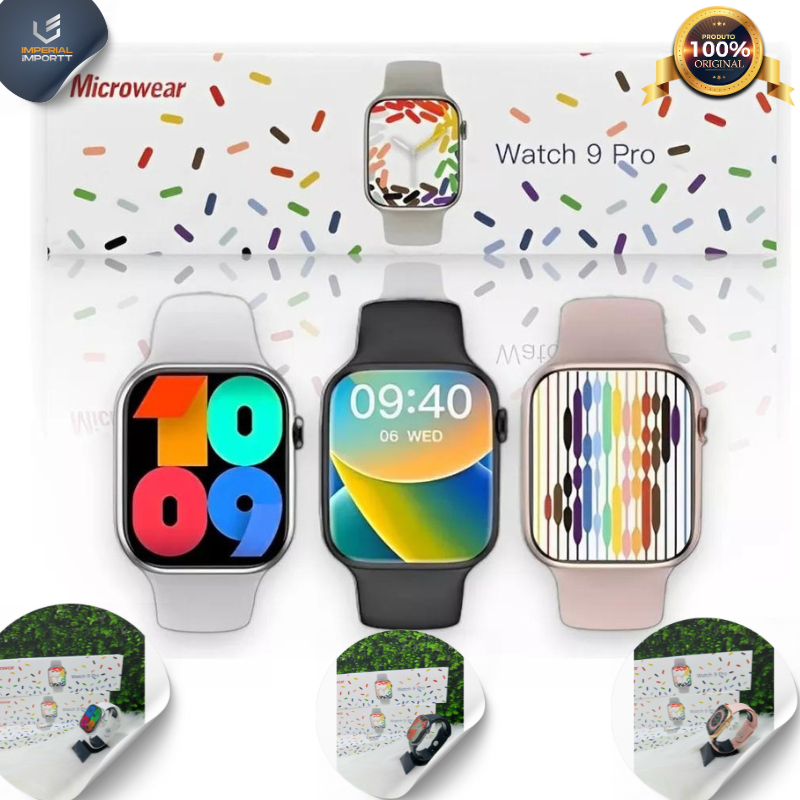 Relogio Smartwatch W29 Pro Series 9: A Revolução Unissex com Memória ...