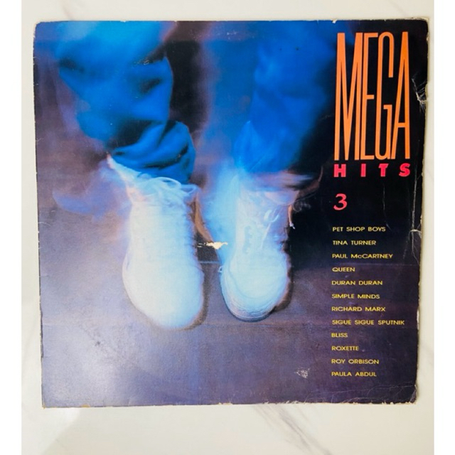 LP Disco Vinil Mega Hits 3 Original da Época (testado) | Shopee Brasil