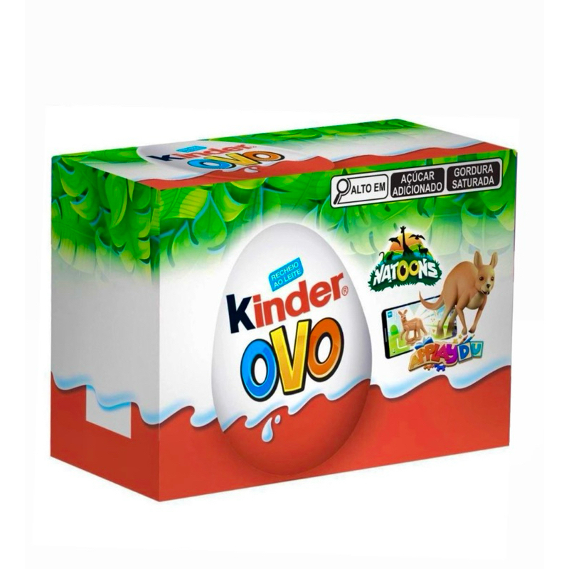 Chocolate Kinder Ovo C/2 Unidades de 20g - Surpresa Menino Menina ... Chocolate Kinder Ovo C/2 Unidades de 20g - Surpresa Menino Menina ...