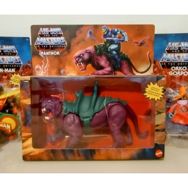 Panthor - Masters Of Universe Origins He-Man - Pantera | Shopee Brasil