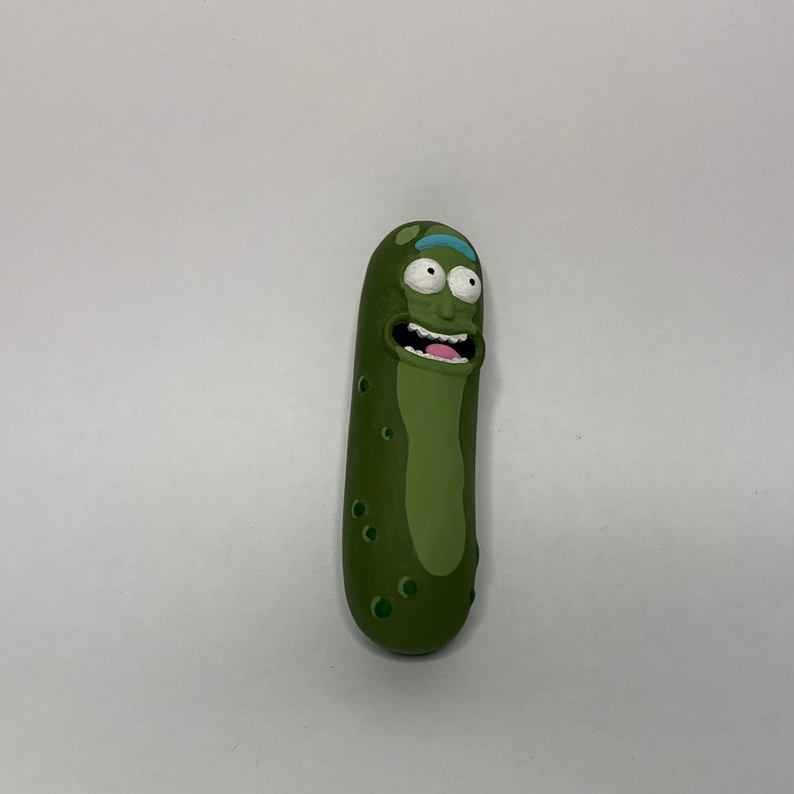Miniatura Pickle Rick | Action Figure Rick & Morty | Shopee Brasil
