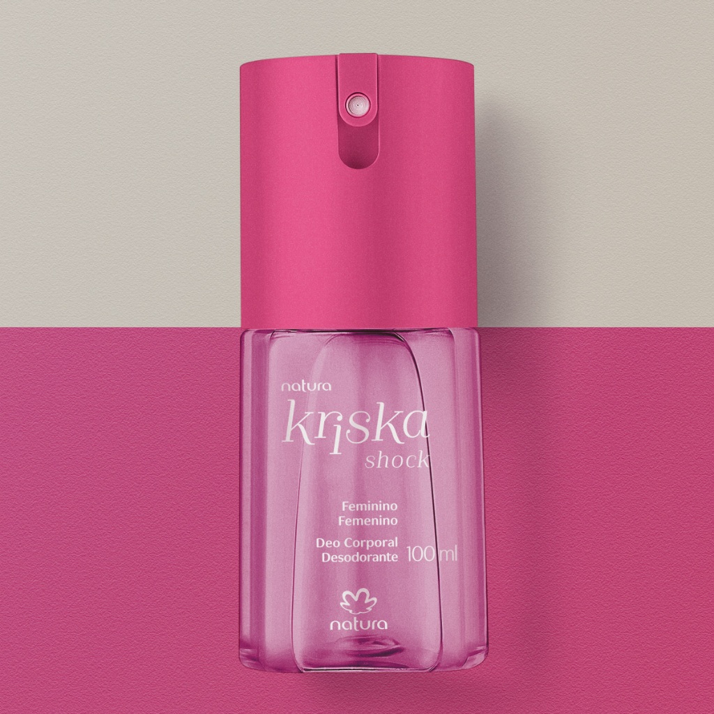 Natura Kriska Shock Deo Corporal Feminino Desodorante em Spray - 100ml ...