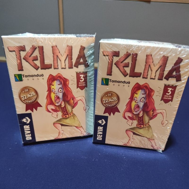 Telma Jogo de Cartas Devir | Shopee Brasil