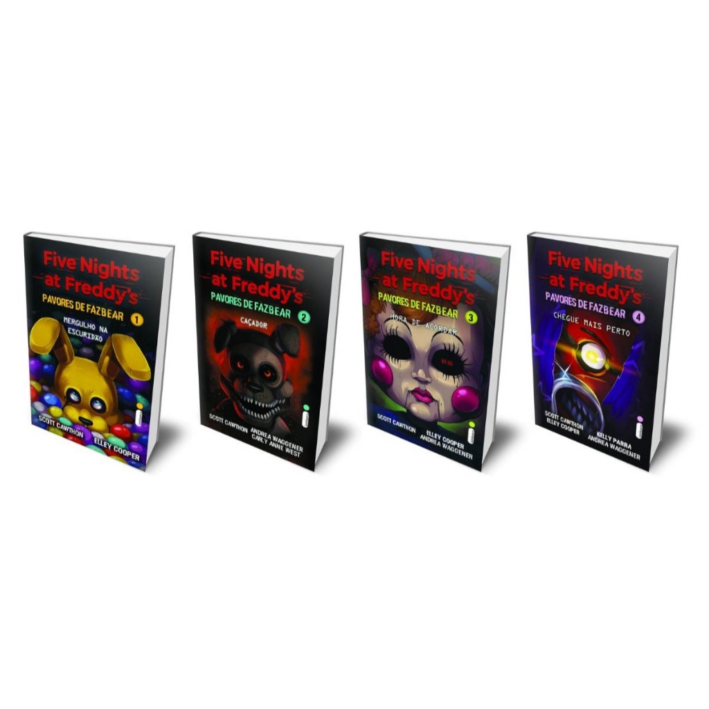 Kit Five Nights at Freddy's: Pavores de Fazbear - Coleção Completa Vols ...