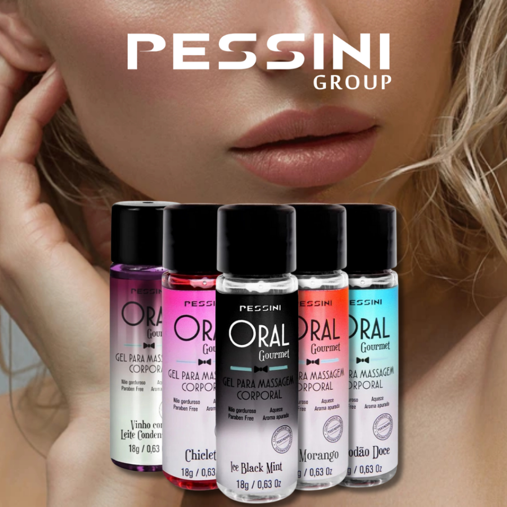 Mini Oral gourmet Gel comestível - Pessini - Faz a Boa!