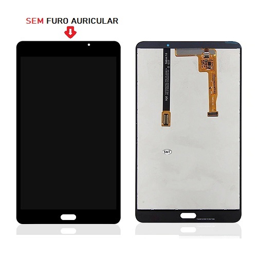 Tela Display Lcd Frontal Sam Galaxy Tab A 2016 T280 SM-t280 7.0 Preto ...