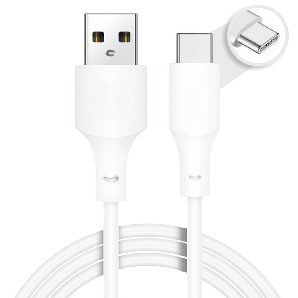 Cabo Tipo C 2 Metros Carregamento Rápido USB TIPO C Transferência de ...